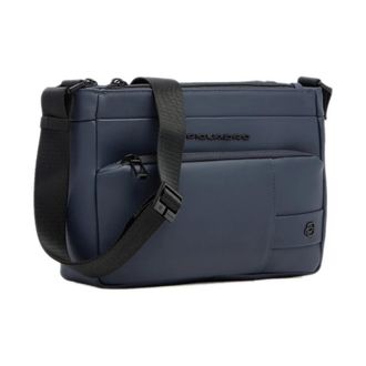 Piquadro Wasserabweisende Umh&auml;ngetasche mit RFID-Schutz - - Bags - Herren - Blau - ONE SIZE
