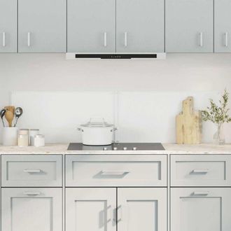 vidaXL K&uuml;chenr&uuml;ckw&auml;nde 2 Stk. Transparent 80x40 cm Hartglas Vidaxl 771231
