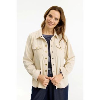 In Front IN Front, Femme, Blouses et Chemises, Beige, Taille: 38 FR Chemises