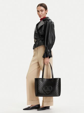 Love Moschino Handtasche LOVE MOSCHINO JC4289PP0OKK0000 Schwarz