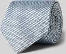 HUGO BOSS Krawatte aus Seide-Mix mit Allover-Muster