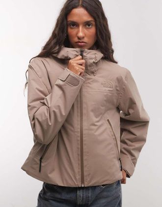 The North Face veste &agrave; capuche Range kaki-Vert