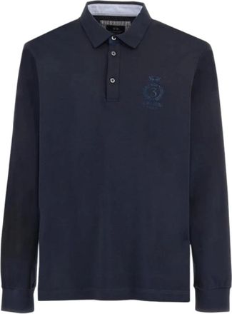 La Martina Herren, Oberteile, Blau, 2XLGr&ouml;&szlig;e