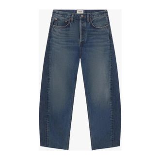 A Gold E Luna Wide Jeans - - Jeans - Damen - Blau - W30
