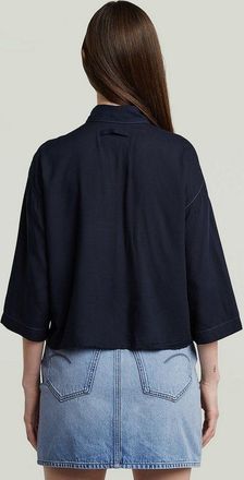 G-Star Langarmshirt Boxy Hemd