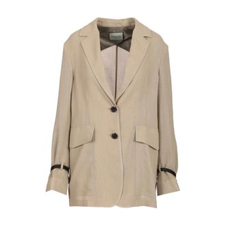 Durazzi Milano Damen, Jacken, Beige, MGr&ouml;&szlig;e