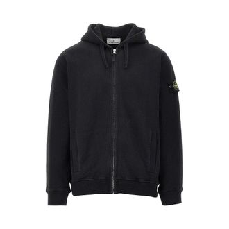 Stone Island Cotton french terry hoodie Man XXL