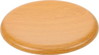 Cabilock KOMBIUDA Runder Holzsitz Ersatz für Barhocker Stabile Holzplatte mit Natürlicher Maserung Kratzfest und Formbeständig als Sitzauflage für Esszimmer Ga