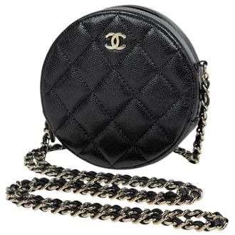 Chanel Sac port&eacute; &eacute;paule Matelass&eacute; Pre-owned - Femme - Pre-owned - Noir - Taille: ONE Size