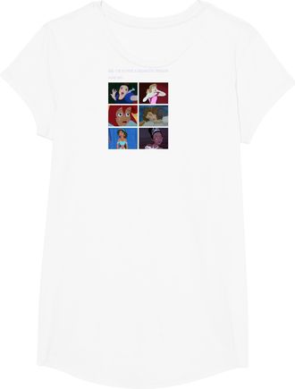 Disney Princess Not Dramatic Meme Panel T-Shirt
