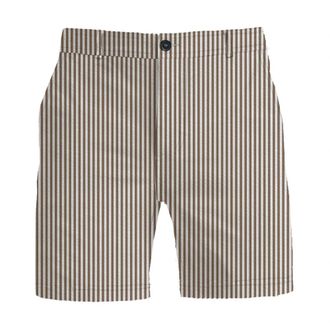 Saint Barth Seersucker Bermuda - - Shorts - Herren - Mehrfarbig - S