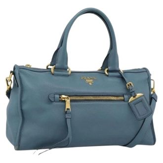 Prada Sac &agrave; main Pre-owned - Femme - Pre-owned - Bleu - Taille: ONE Size