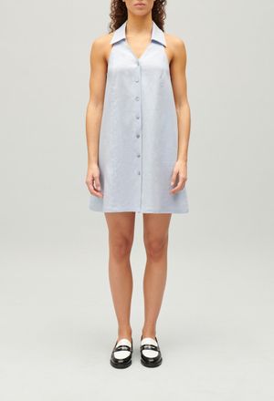 Claudie Pierlot Robe courte babydoll boutonn&eacute;e