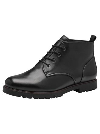 Tamaris Damen Stiefelette Leder bequem; BLACK LEATHER, EU 40