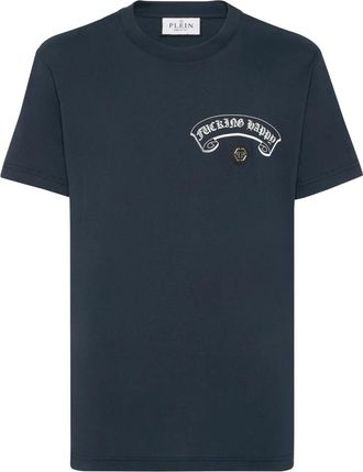 Philipp Plein Herren, Oberteile, Blau, SGr&ouml;&szlig;e