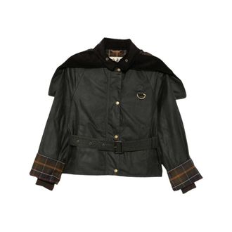 Barbour Cape cir&eacute;e Lwx1604 - Femme - Vestes - Vert - Taille: 38 FR