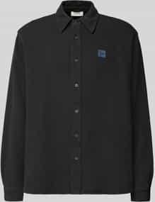 American Vintage Regular Fit Freizeithemd mit Label-Patch