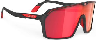 Rudy Project SPINSHIELD Black Matte Multilaser Red Brillen, Einheitsgröße Unisex Erwachsene, schwarz, One size