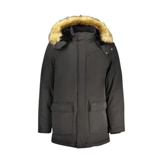 Guess Lang&auml;rmlige Jacke - - Jackets - Herren - Schwarzk - 2XL