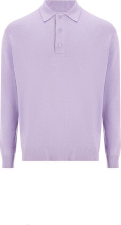 Saison 1865 Pull col polo en coton et lin