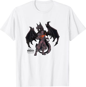 World of Warcraft World of Warcraft Dragonflight Wrathion Epic Power Portrait T-Shirt