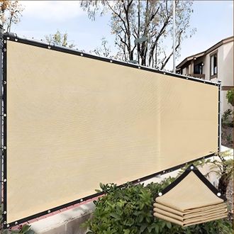 Generic Sonnenschutz Balkon Schattennetz Garten Schattierungsnetz Mit Ösen for Gewächshaus, Garten Schattiernetz Sichtschutznetz for Outdoor Pergola 2x3.0m(1 