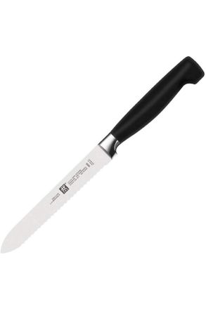 Zwilling Universalmesser **** Vier Sterne, Kunststoff, 13 cm, rostfrei, ergonomischer Griff, extrem scharf, Kochen, K&uuml;chenmesser, Allzweckmesser