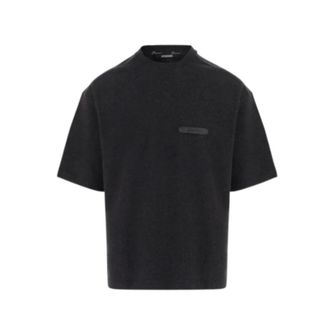 Jacquemus Le T-shirt Ruban - - Tops - Damen - Grau - S