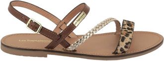 Les Tropeziennes LES TROPEZIENNES PAR M. BELARBI Damen Batresse Sandalenschuhe, Leopard Multi, 37 EU