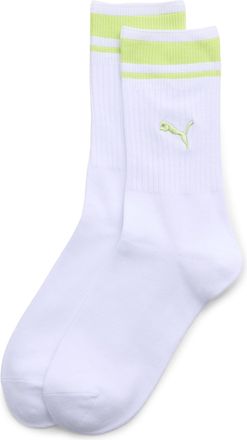 Puma 1 paire de chaussettes mi-hautes PUMA, Accessoires, Vert, 35-38