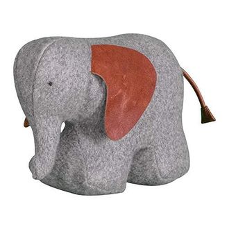 Gallery Direct Elephant_Doorstop Ethan Türstopper Elefant, beschwert, gefüllt