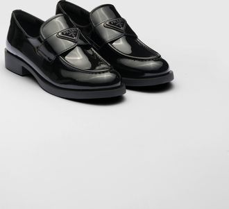 Prada Loafer aus Lackleder