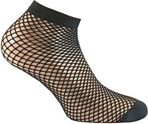 Kindy Chaussettes courtes en r&eacute;sille - couleur - Noir - Pointure - 37-41