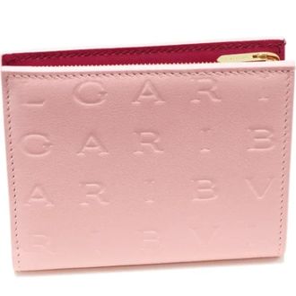 Bulgari Pre-owned Cuir petite-maroquinerie - Femme - Pre-owned - Rose - Taille: ONE Size
