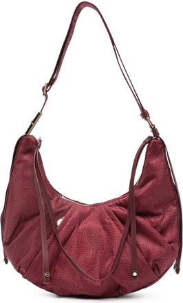 Borbonese sac porté épaule à plis - Rouge