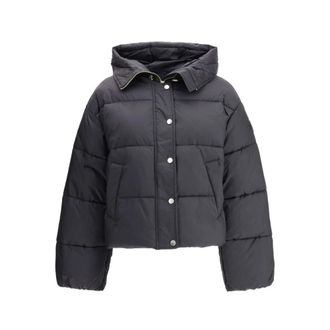 Pinko Gef&uuml;tterte Daunenjacke - - Jackets - Damen - Schwarzk - XS