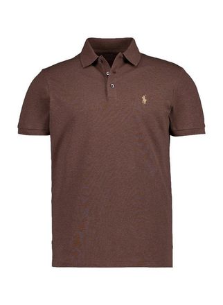 Polo Ralph Lauren Herren Polo-Shirts braun Slim Fit