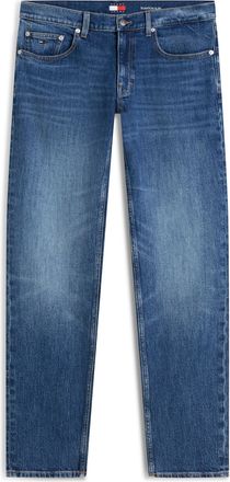 Tommy Jeans Slim-fit-Jeans TOMMY JEANS SCANTON SLIM, Herren, Gr. 30, L&auml;nge 32, blau (denim schwarz), Denim/Jeans, Obermaterial: 99% Baumwolle, 1% Elasthan, slim f