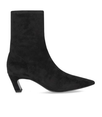 Ash BOTTINES &Agrave; TALON VIVA SUEDE NOIR ASH