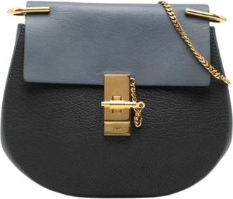 Chlo&eacute; Sac bandouli&egrave;re Drew Pre-owned - Femme - Pre-owned - Bleu - Taille: ONE Size