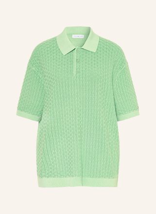 Tommy Hilfiger Strick-Poloshirt gruen