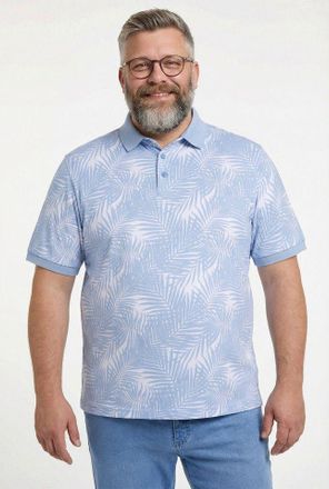 Boston Park Poloshirt Poloshirt Brustprint Halbarm