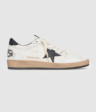 Golden Goose Baskets Ball Star White Black