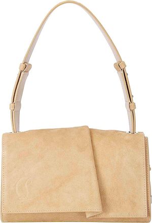 Christian Louboutin Schultertasche - Camel