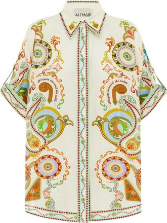 Alemais Chemise Pinball Lin Al&eacute;mais