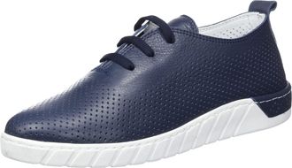Manitu Damen 850026-05 Sneaker, Blau, 41 EU