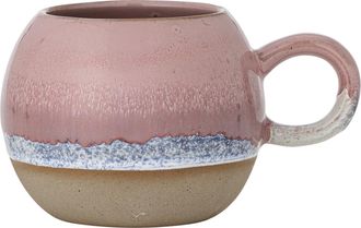 Bloomingville Paula Becher, Rose, Steingut, D10,5xH8,5 cm, 410 ml