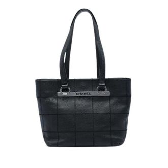 Chanel Pre-owned Square Quilted Caviar Leather Tote - - Pre-owned - Damen - Schwarzk - ONE SIZE