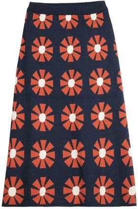Bobo Choses Jupe droite midi imprim&eacute;e en coton