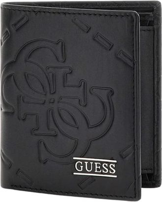 Guess Homme, Accessoires, Noir, Taille: ONE Size Boston 4G Logo Wallet